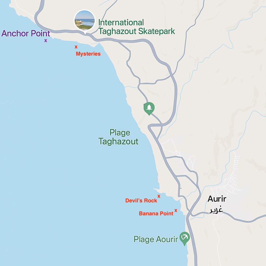 Tamraght Surf Guide: 12 Best Surf Spots Near Agadir, Morocco